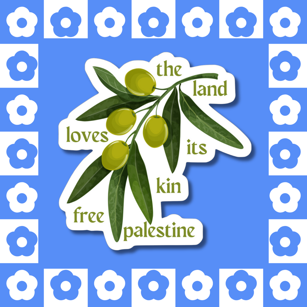 Palestine Solidarity – Baddie Sticker Studio